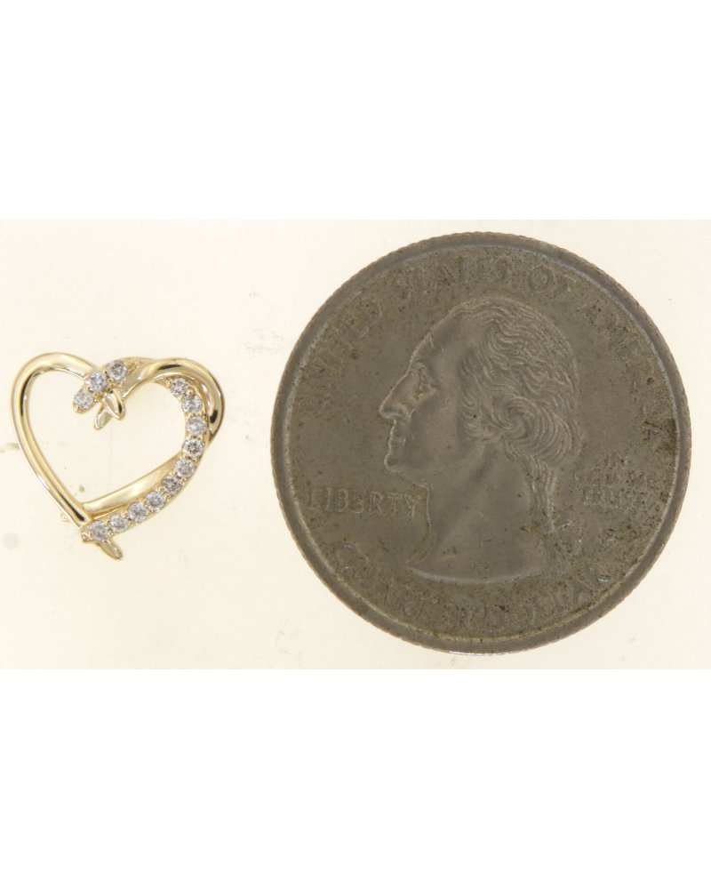 HEART SHAPE DIAMOND STUDS - Diasun Fine Jewelry