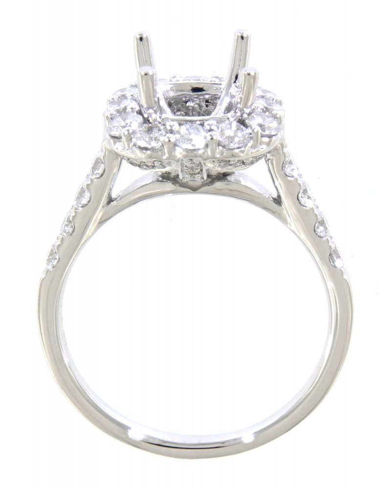 SEMI MOUNT DIAMOND ENGAGEMENT RING - Diasun Fine Jewelry
